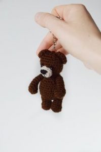 Amigurumi Free Keychain Teddy Bear Pattern – Amigurumi