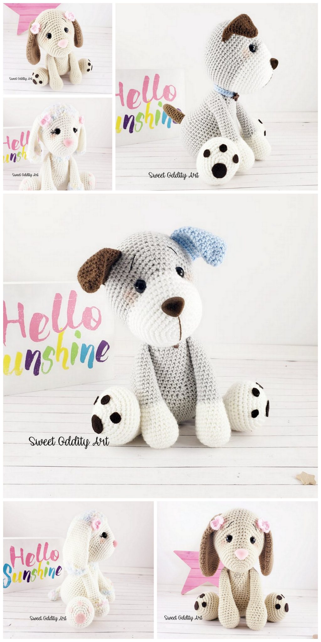 Crochet Big Cute Dog Amigurumi Free Pattern – Amigurumi