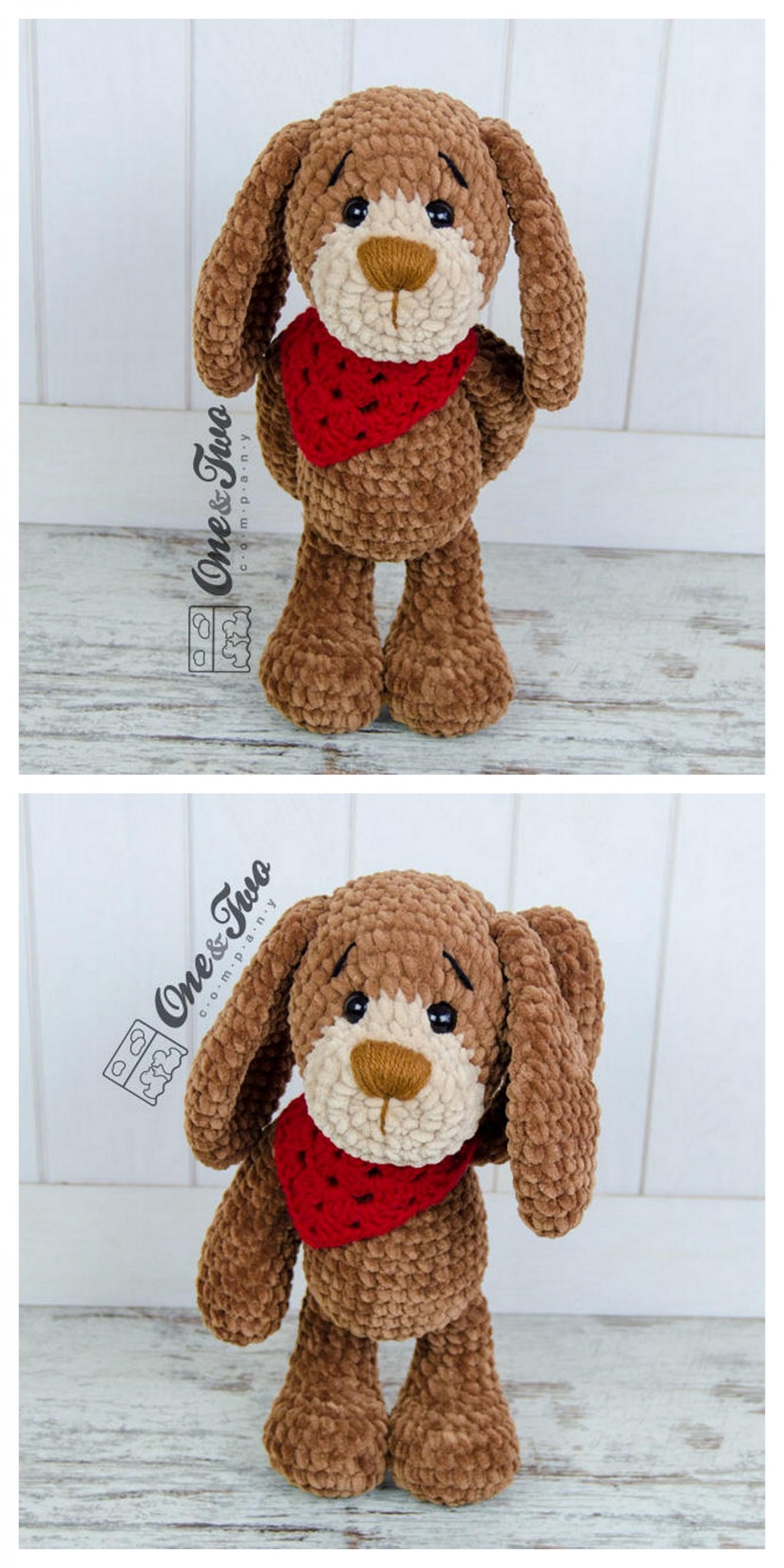 Crochet Big Cute Dog Amigurumi Free Pattern – Amigurumi