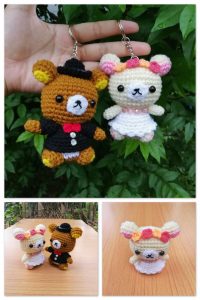 Amigurumi Teddy Bear Keychain Free Crochet Pattern – Amigurumi