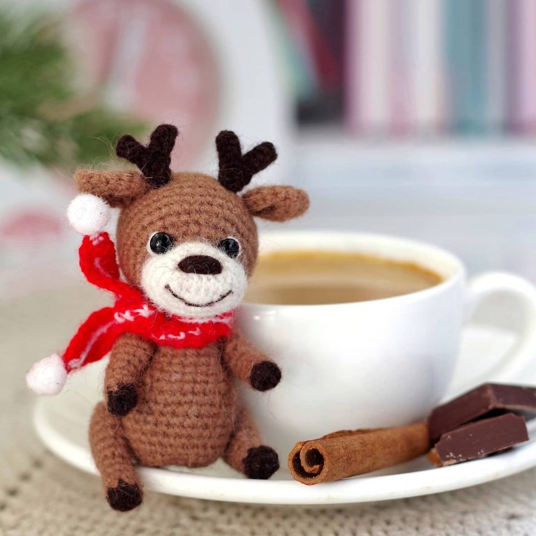 Amigurumi Free Crochet Mini Reindeer Pattern – Amigurumi