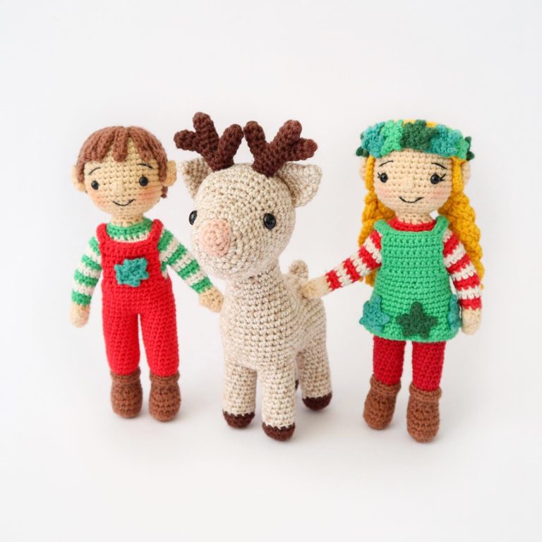 Amigurumi Free Crochet Mini Reindeer Pattern – Amigurumi