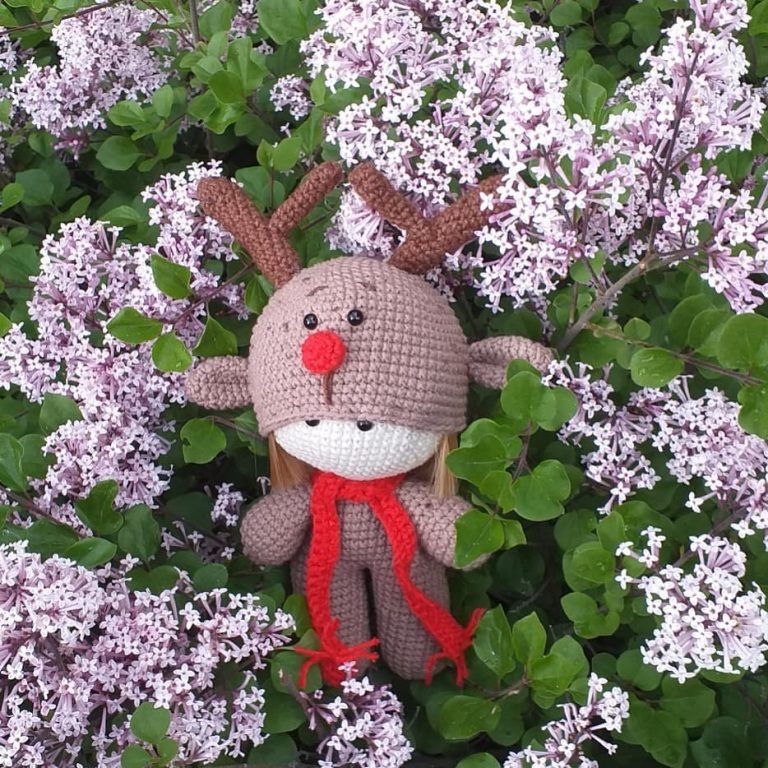 Amigurumi Free Crochet Mini Reindeer Pattern – Amigurumi