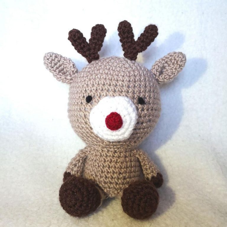 Amigurumi Free Crochet Mini Reindeer Pattern – Amigurumi