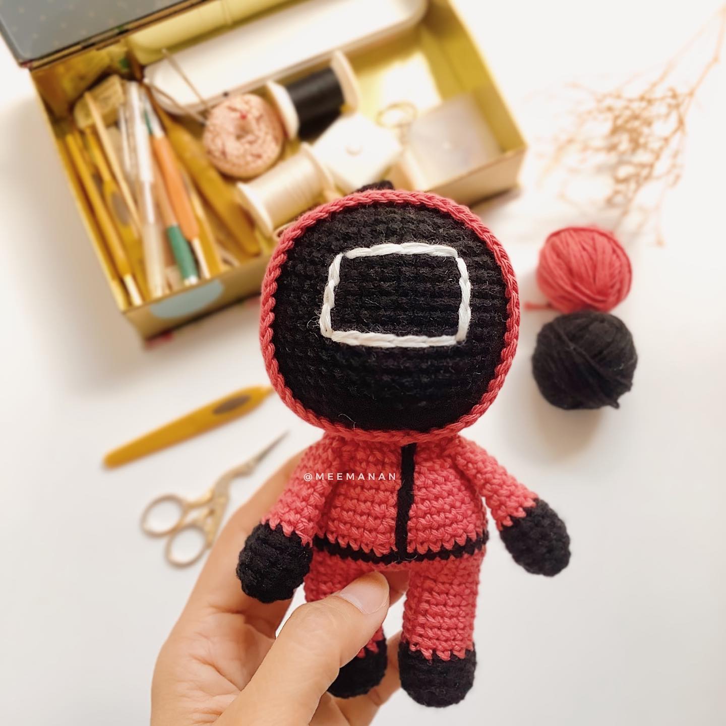 Squid Game Amigurumi Crochet Free Pattern – Amigurumi