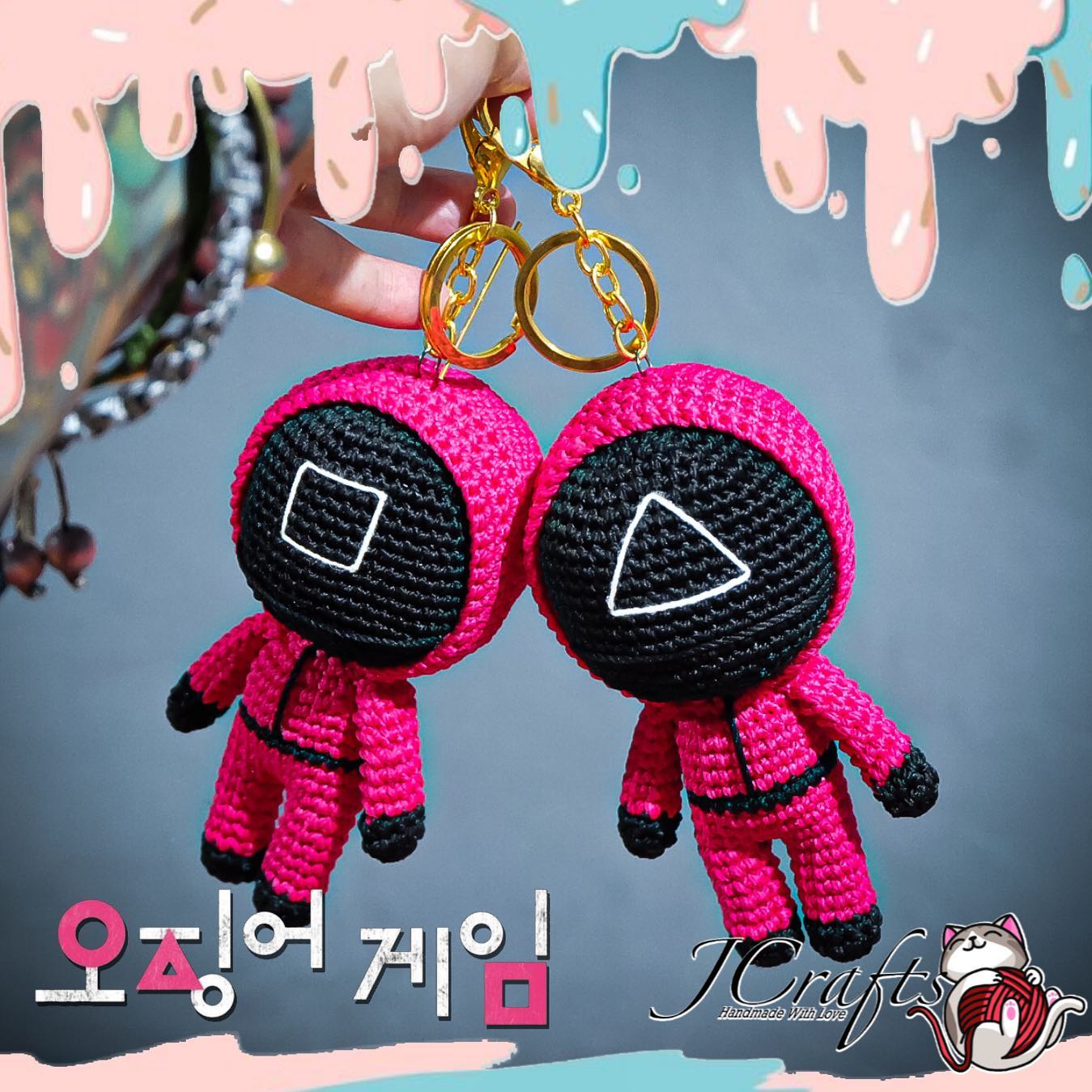 Squid Game Amigurumi Crochet Free Pattern – Amigurumi