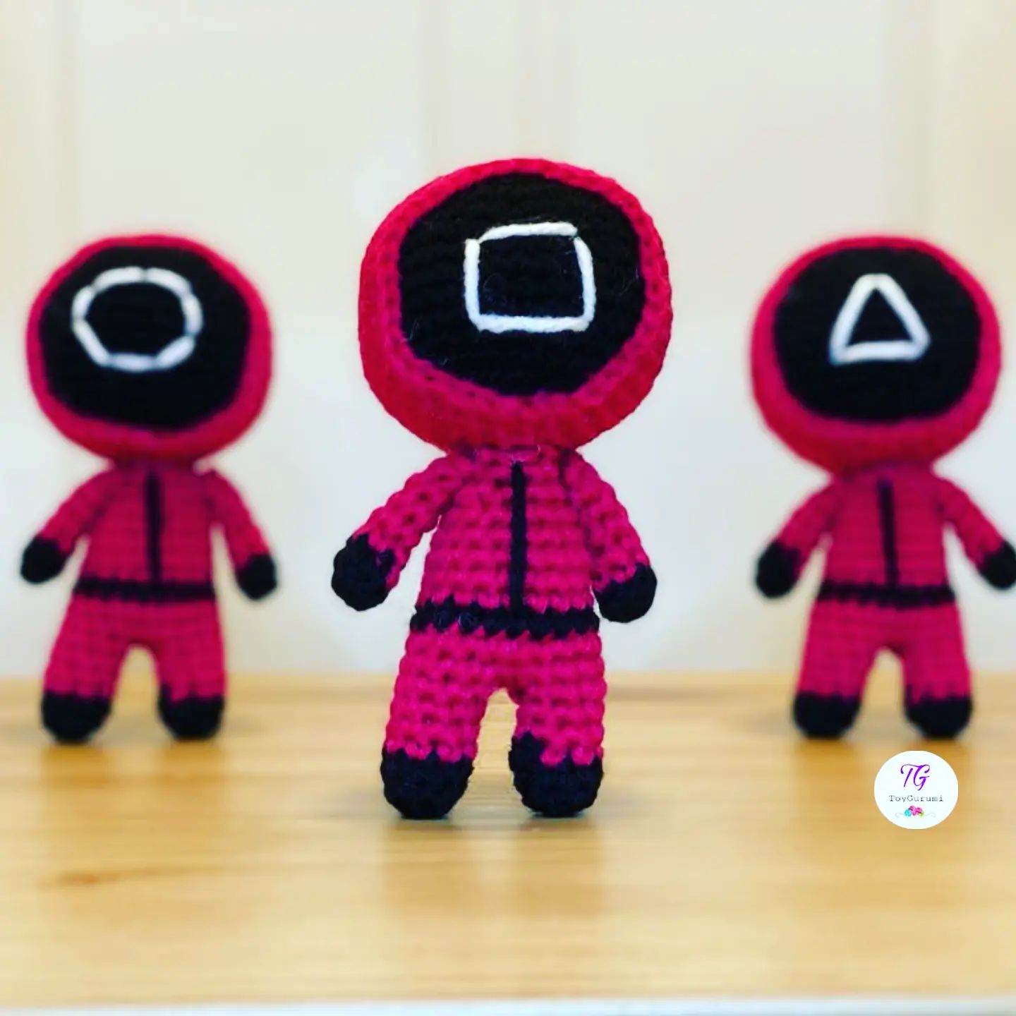 Squid Game Amigurumi Crochet Free Pattern – Amigurumi