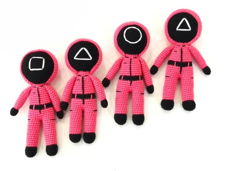 Squid Game Amigurumi Crochet Free Pattern – Amigurumi
