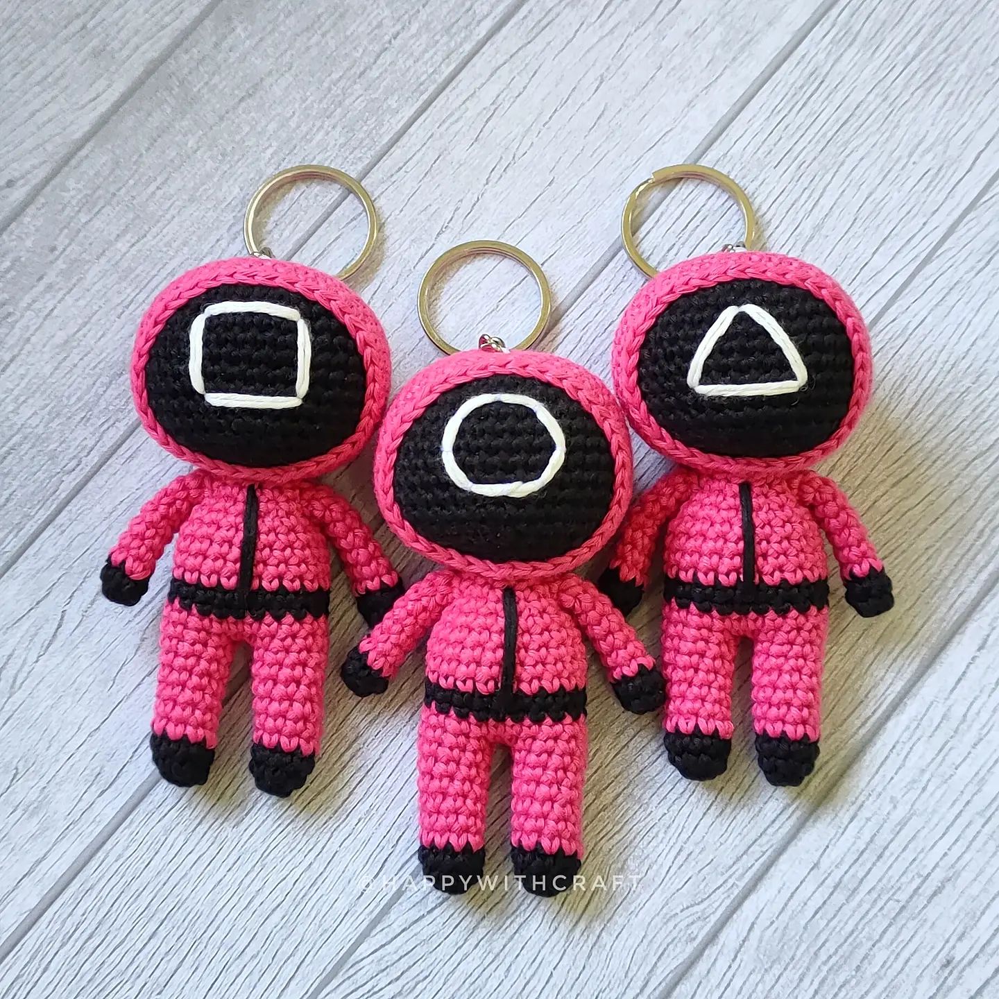 Squid Game Amigurumi Crochet Free Pattern – Amigurumi