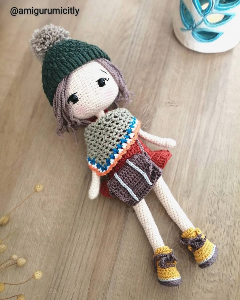 Amigurumi Cute Little Doll Crochet Free Pattern – Amigurumi