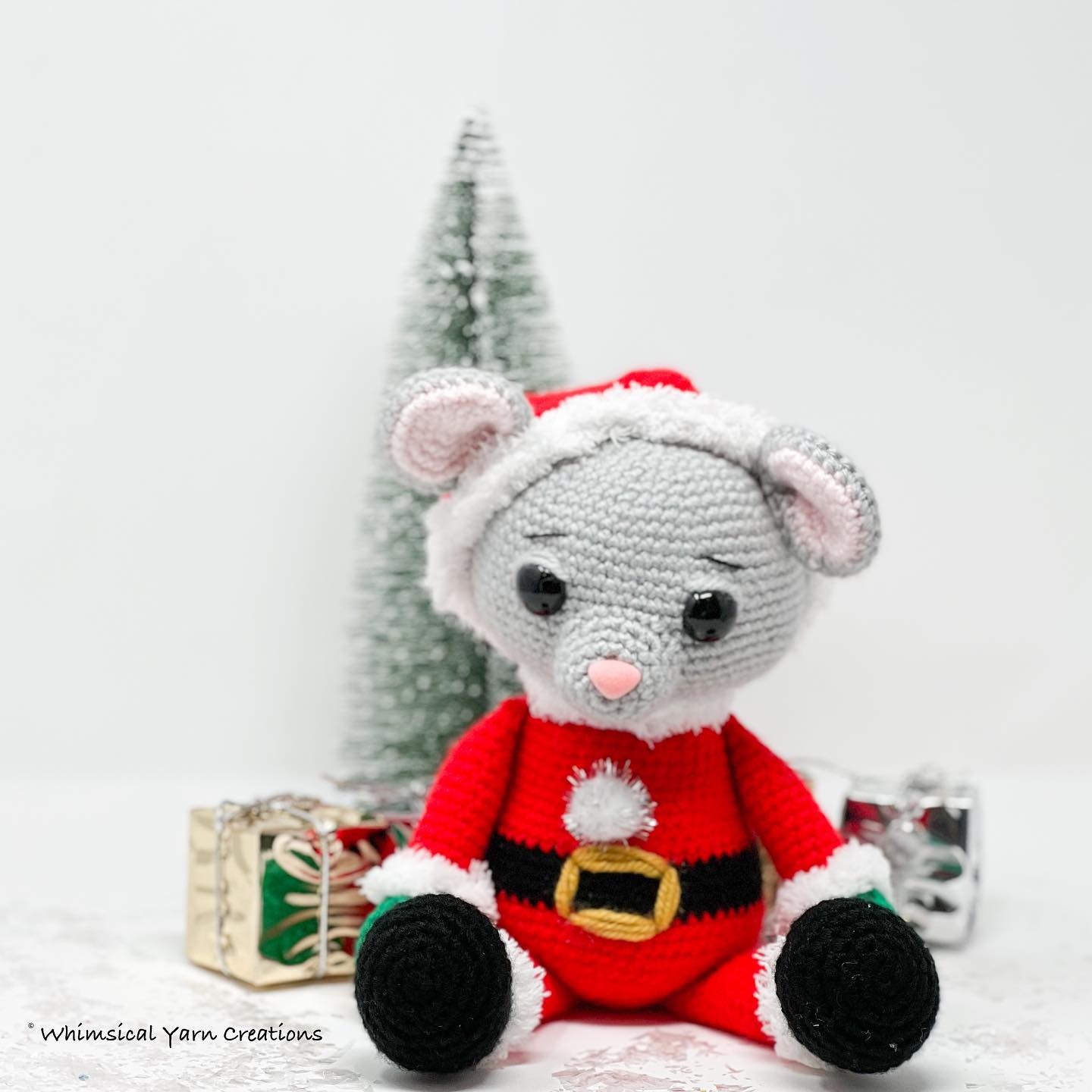 Christmas Mouse Amigurumi Free Pattern – Amigurumi