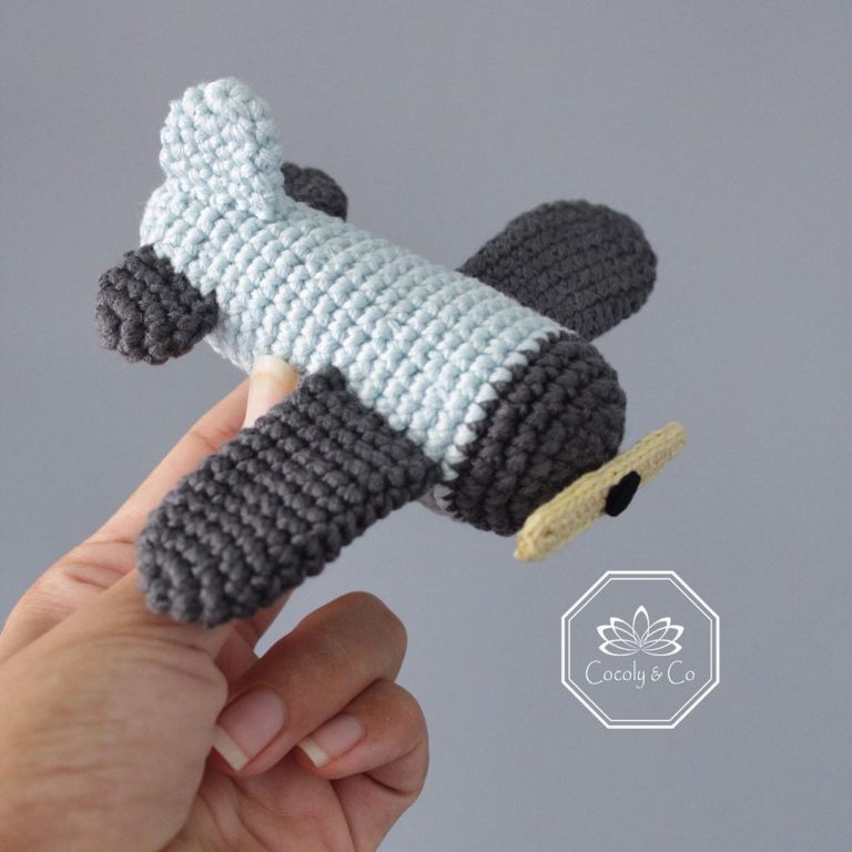 Crochet Airplane Amigurumi Free Pattern – Amigurumi