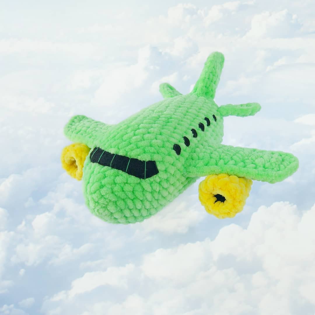 Crochet Airplane Amigurumi Free Pattern – Amigurumi