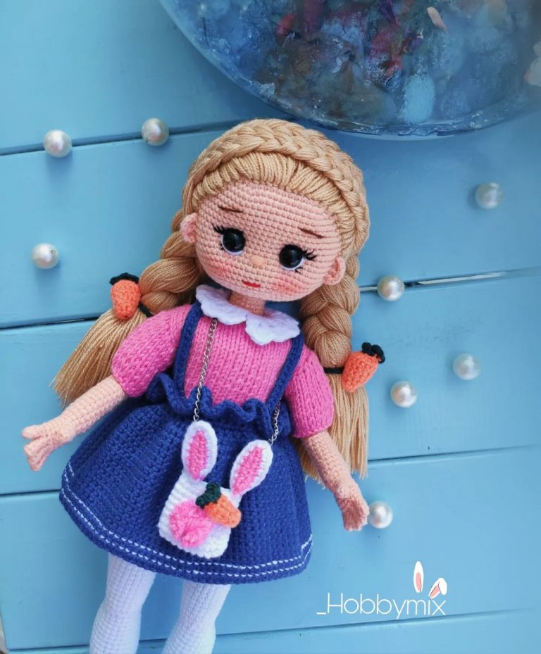 Crochet Doll Mandy Amigurumi Free Pattern – Amigurumi