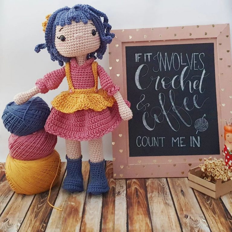 Crochet Doll Mandy Amigurumi Free Pattern – Amigurumi