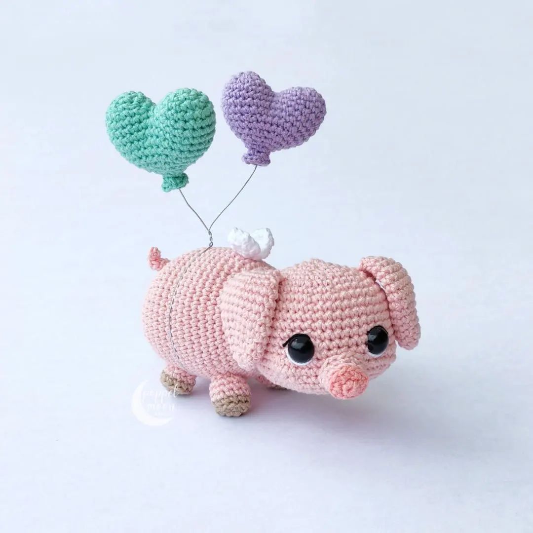 Crochet Little Pig Lizzo Amigurumi Free Pattern – Amigurumi