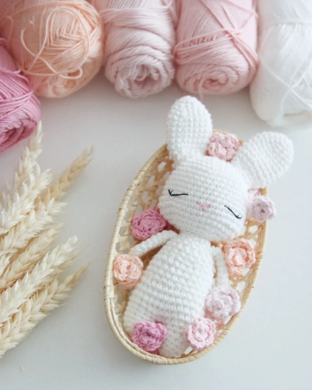 Crochet Sleeping Bunny Jelly Amigurumi Free Pattern – Amigurumi