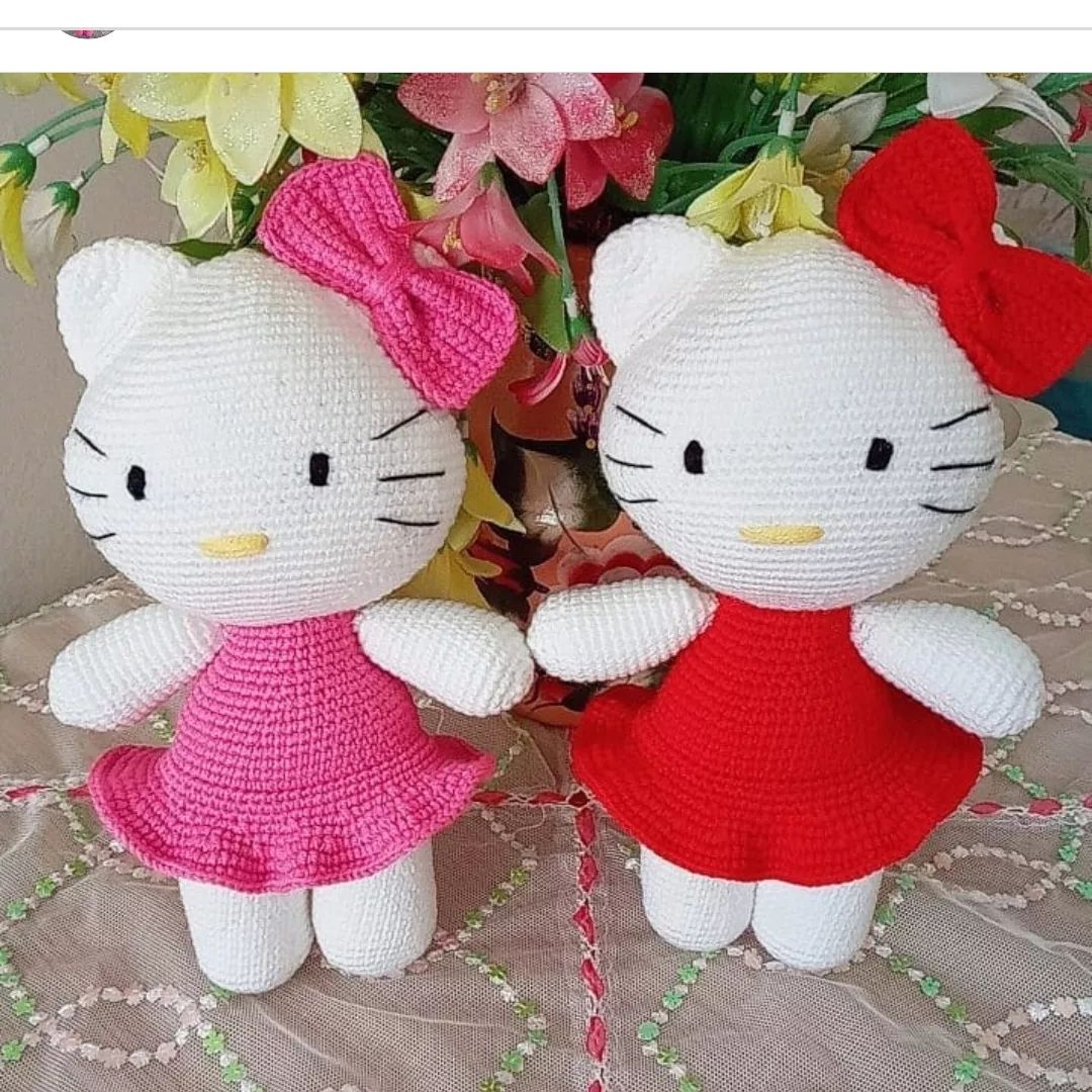 Hello Kitty Amigurumi Free Crochet Pattern – Amigurumi