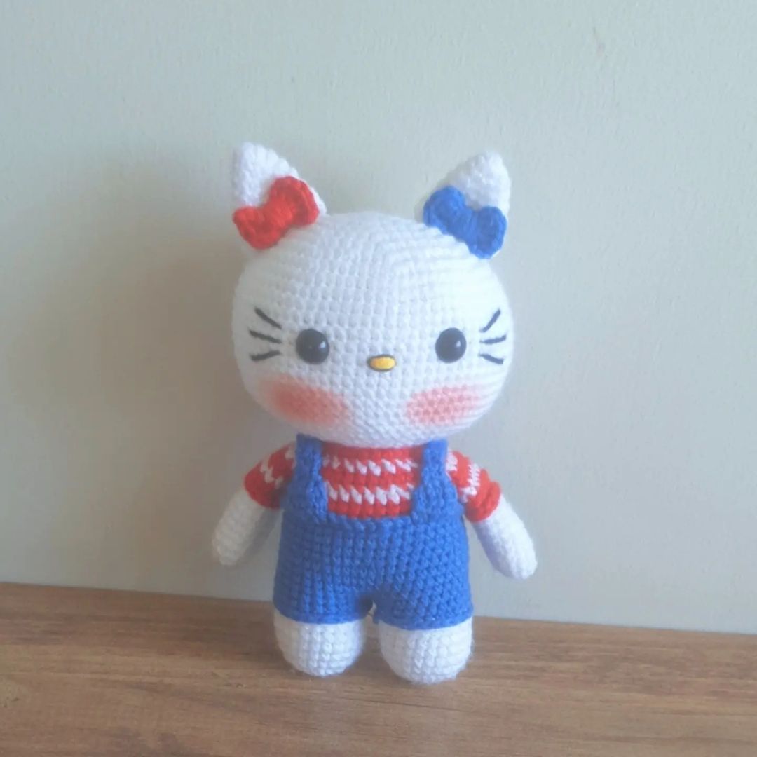 Hello Kitty Amigurumi Free Crochet Pattern – Amigurumi