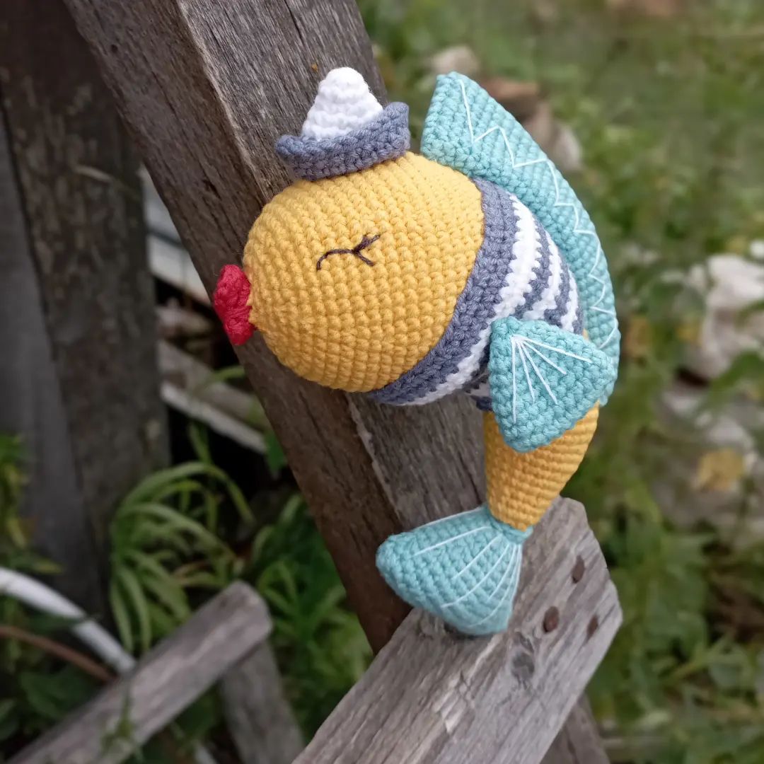Crochet Fish Flounder Amigurumi Free Pattern – Amigurumi