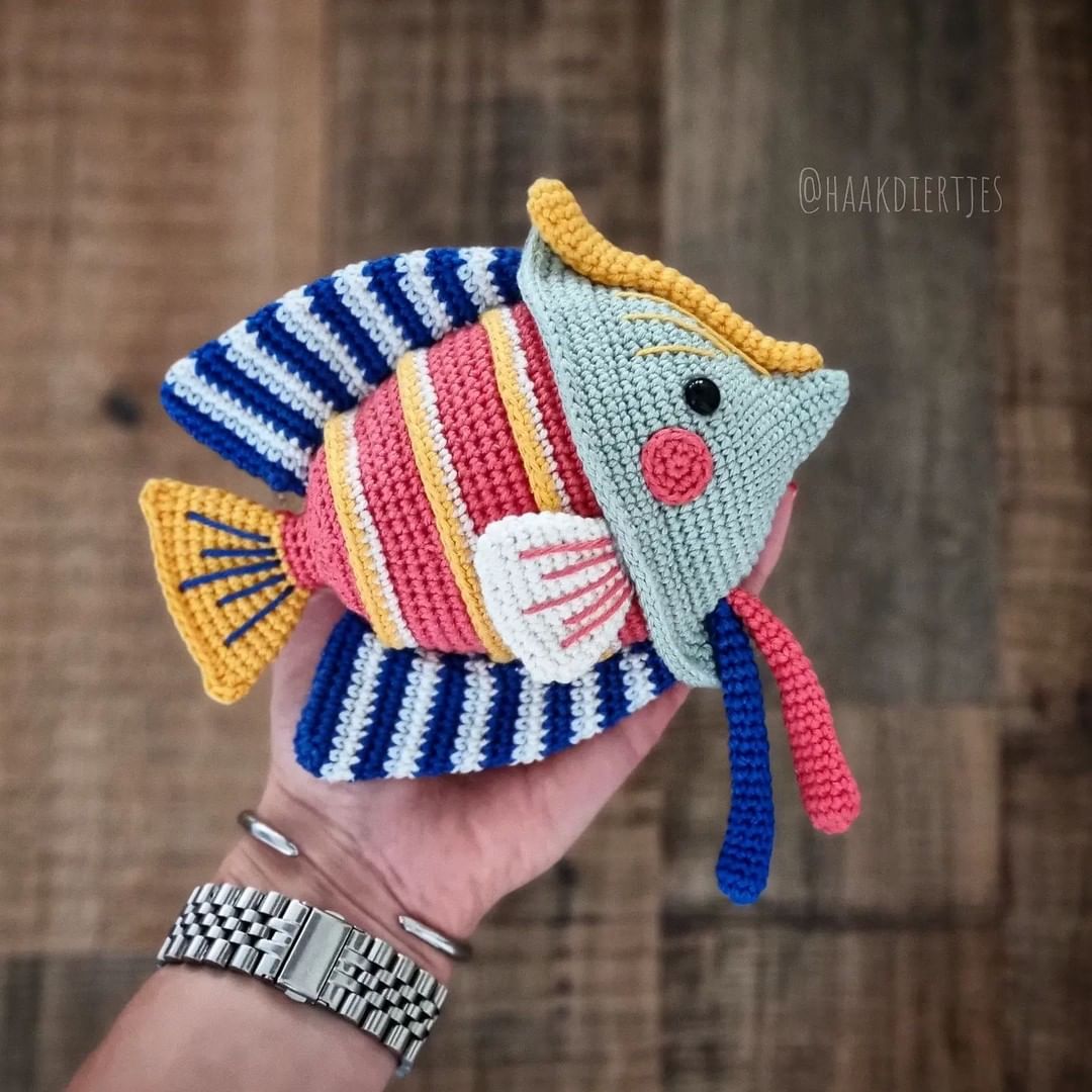 Crochet Fish Flounder Amigurumi Free Pattern – Amigurumi