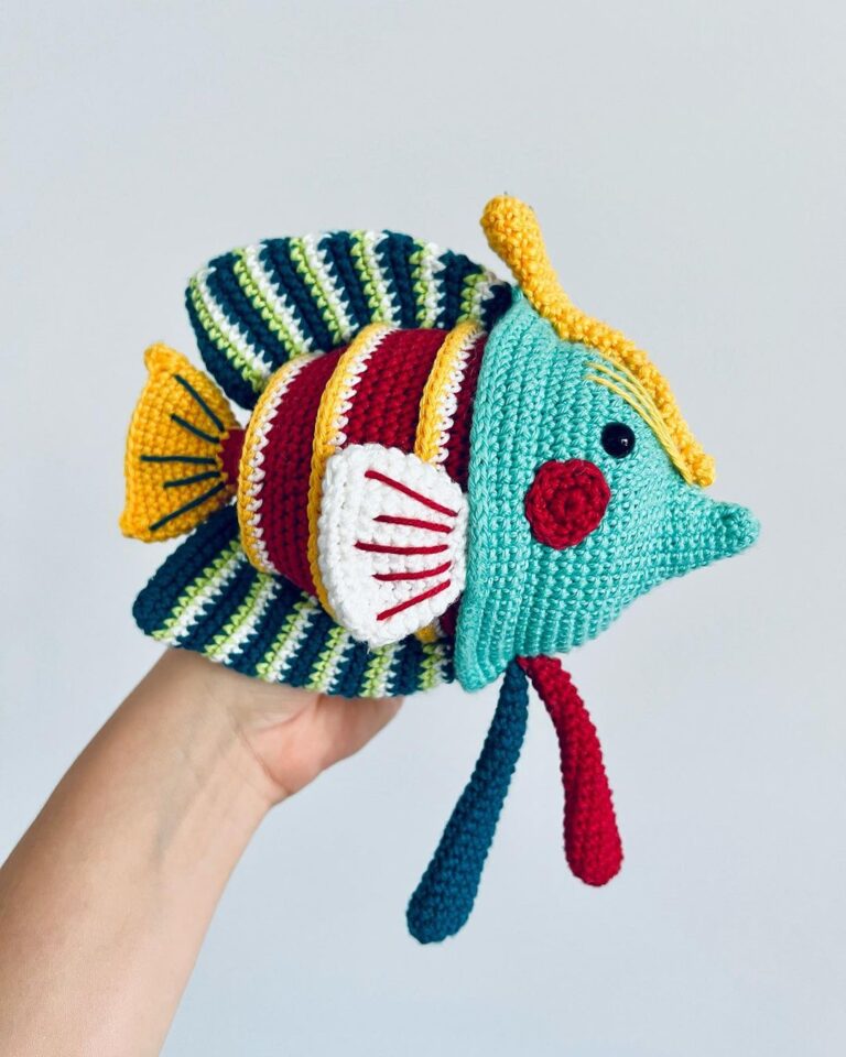 Crochet Fish Flounder Amigurumi Free Pattern – Amigurumi