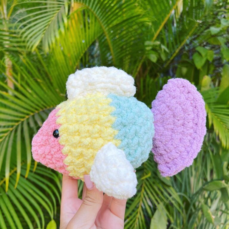 Crochet Fish Flounder Amigurumi Free Pattern – Amigurumi