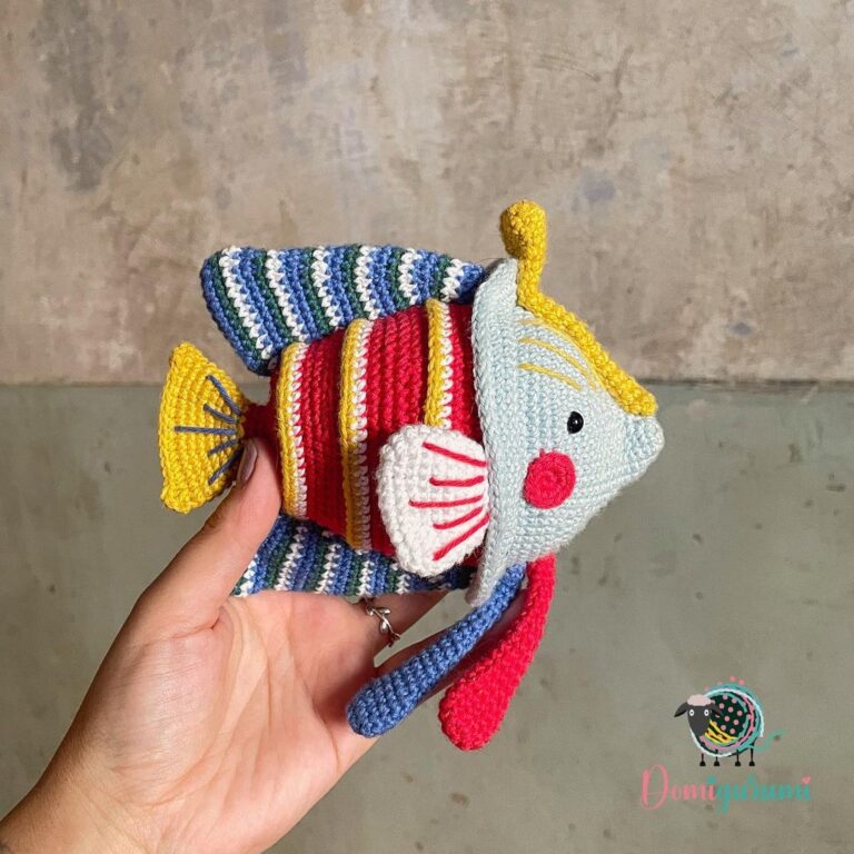 Crochet Fish Flounder Amigurumi Free Pattern – Amigurumi