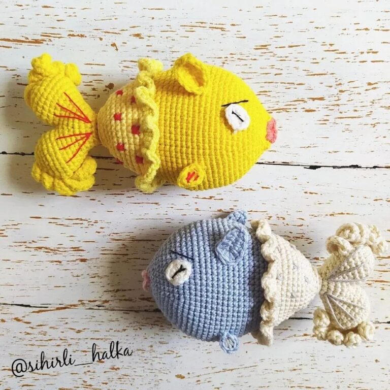 Crochet Fish Flounder Amigurumi Free Pattern – Amigurumi