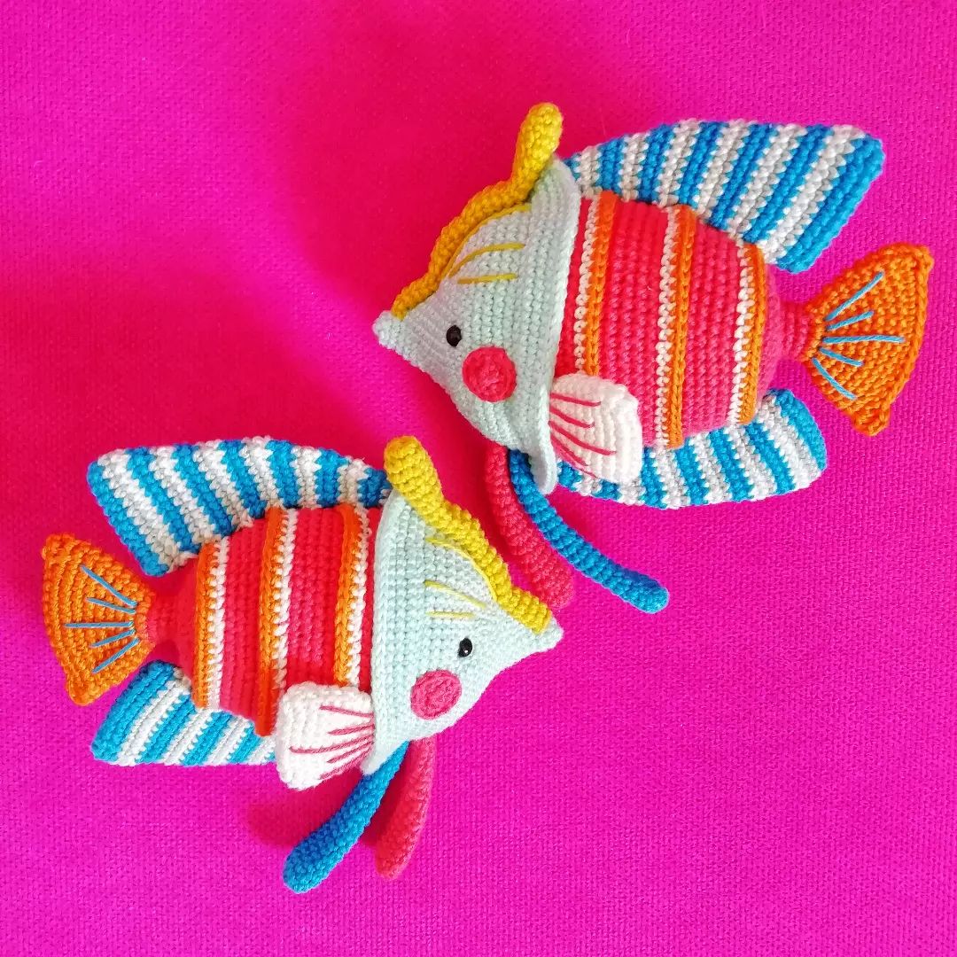 Crochet Fish Flounder Amigurumi Free Pattern – Amigurumi