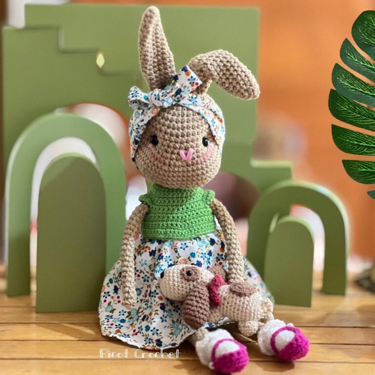 Crochet Bunny Kylie Free Amigurumi Pattern – Amigurumi