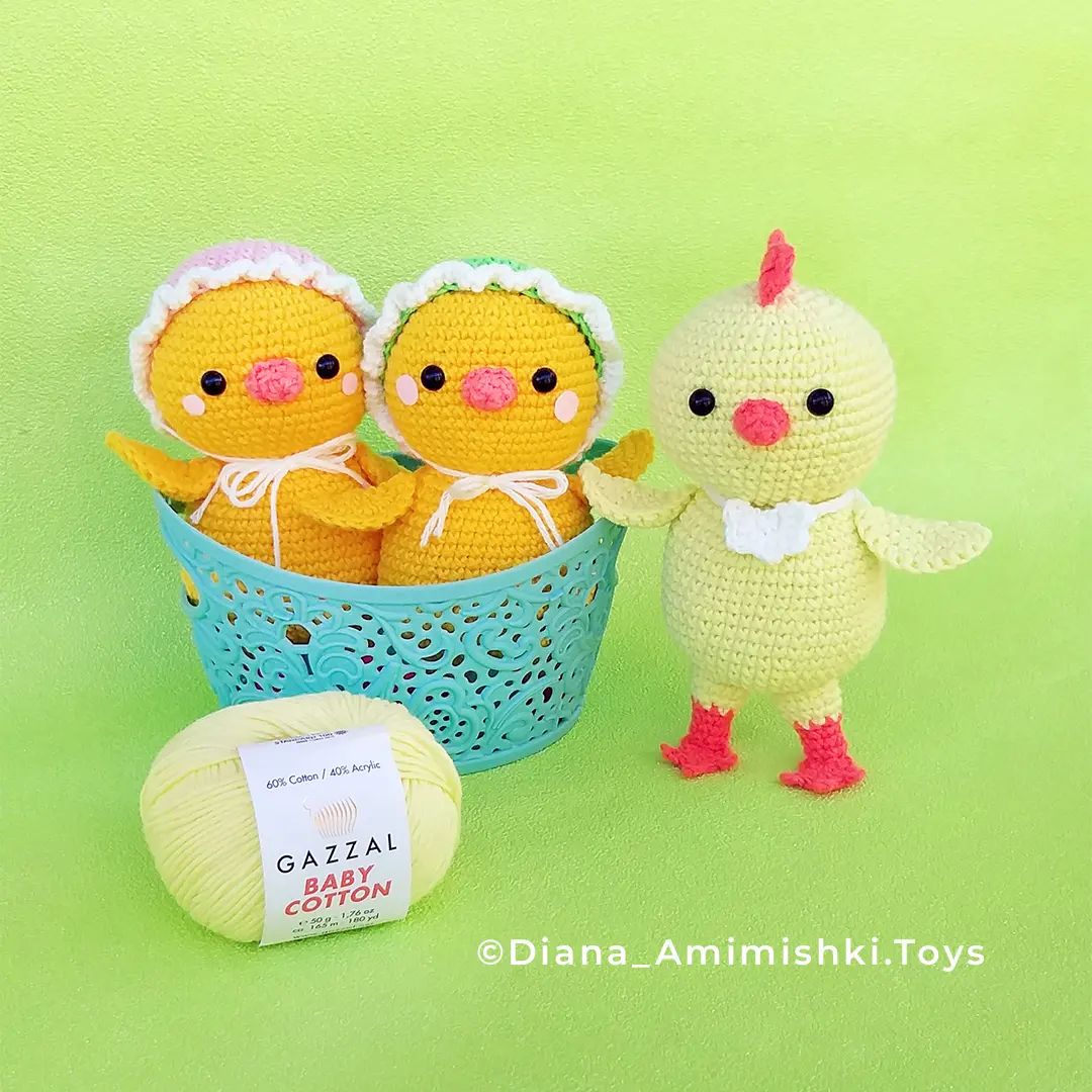 Little Crochet Chicken Duke Free Amigurumi Pattern – Amigurumi