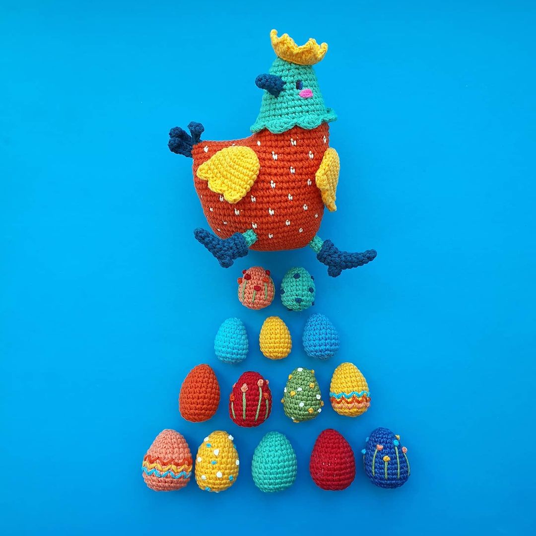 Little Crochet Chicken Duke Free Amigurumi Pattern – Amigurumi
