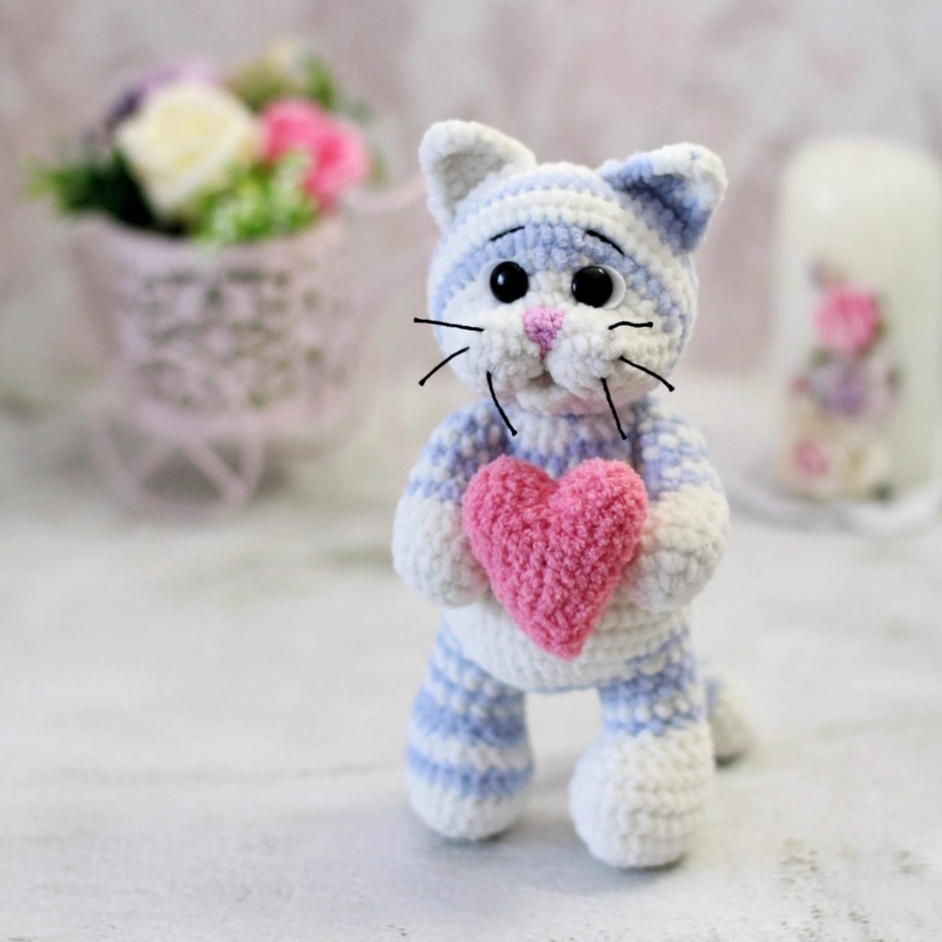 Crochet Cute Little Cat Amigurumi Free Pattern – Amigurumi