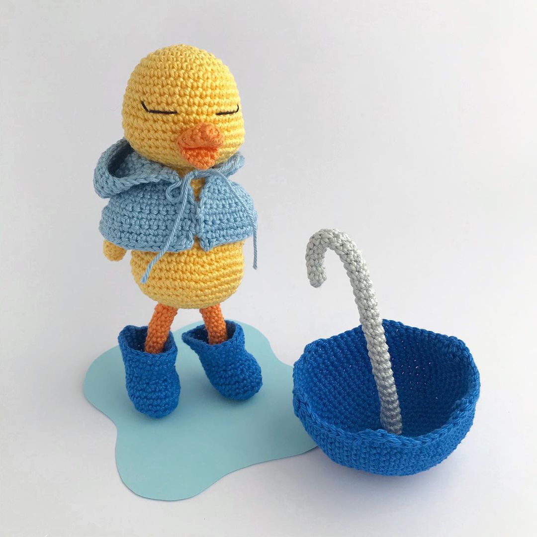 Cute Crochet Duck Amigurumi Free Pattern – Amigurumi