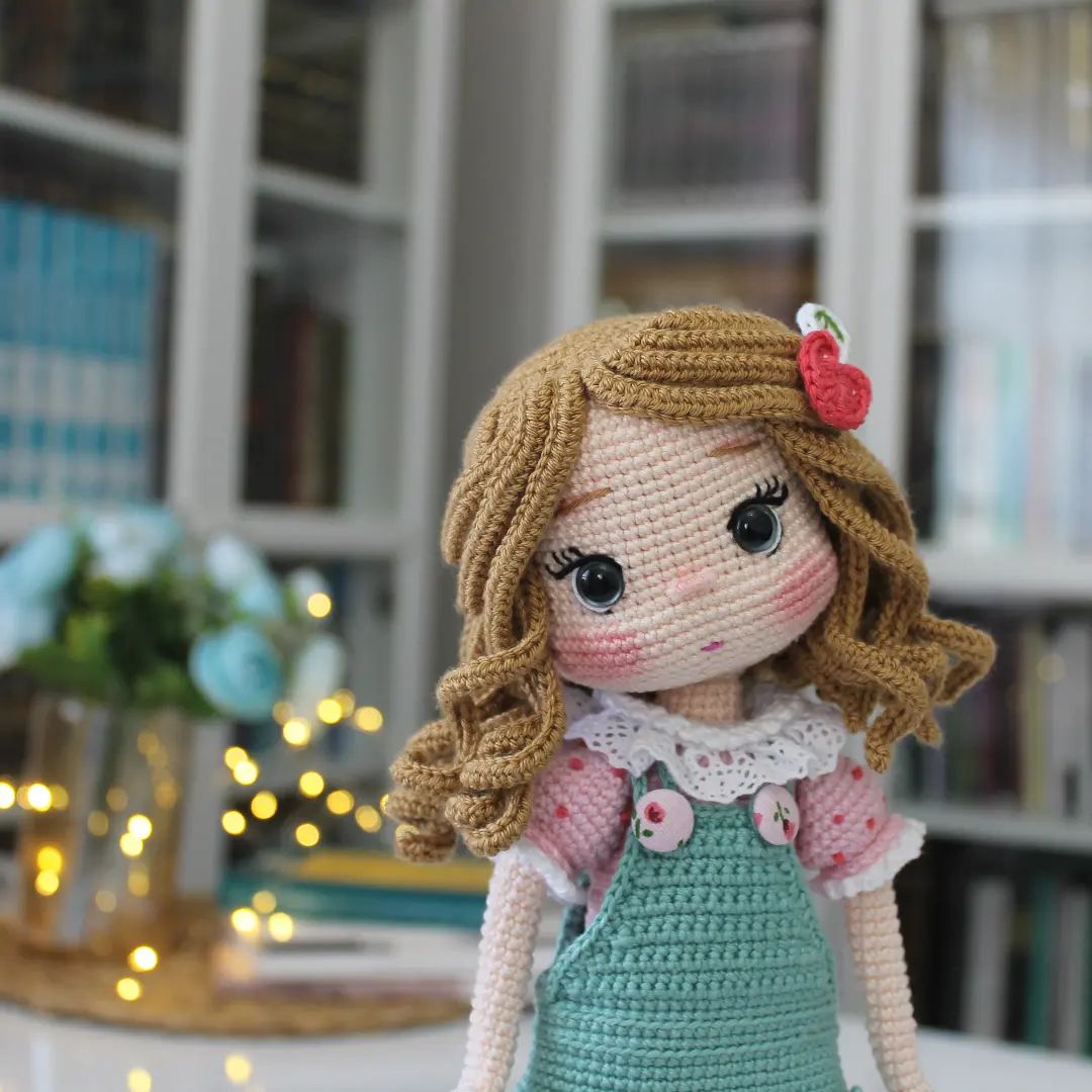 Cute Crochet Alina Doll Amigurumi Free Pattern – Amigurumi