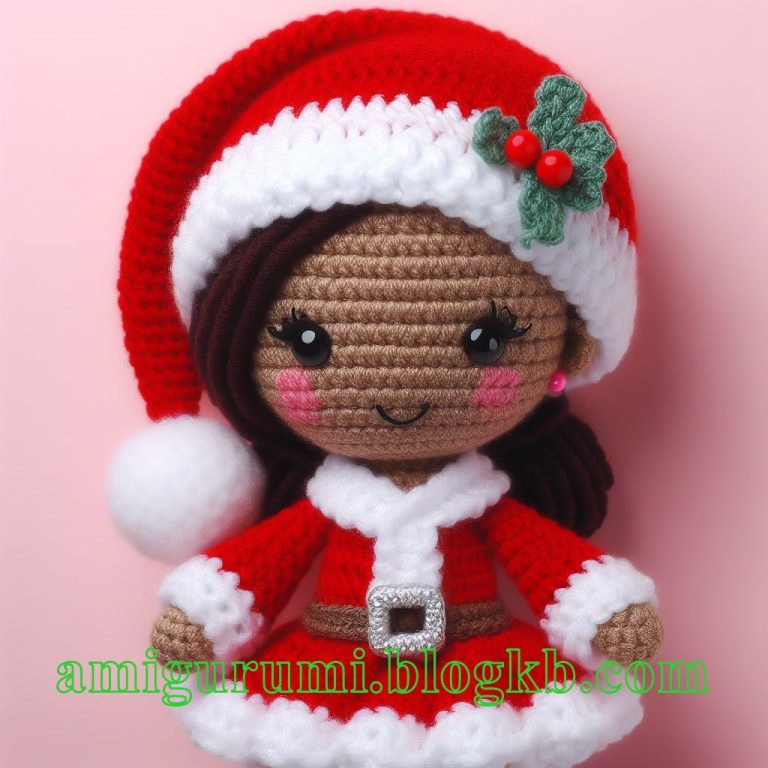 Cute Crochet Santa Doll Amigurumi Free Pattern – Amigurumi
