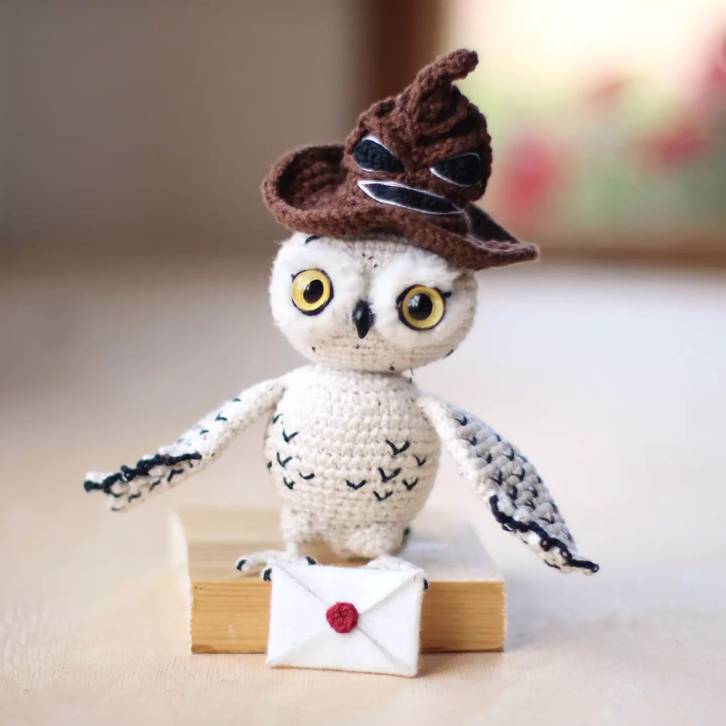 Cute Crochet Owl Hedwig Amigurumi Free Pattern – Amigurumi