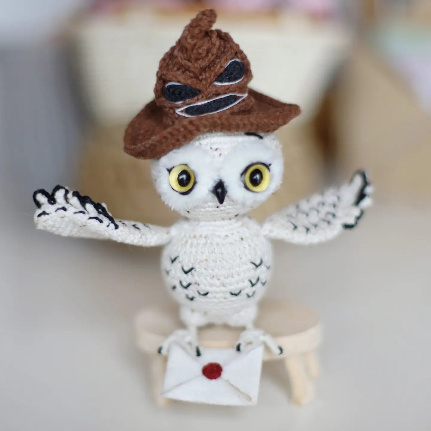 Cute Crochet Owl Hedwig Amigurumi Free Pattern – Amigurumi